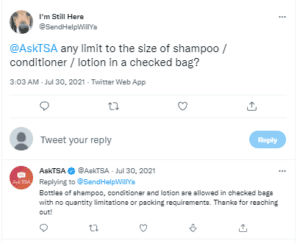How Much Shampoo Can You Bring on a Plane in 2022?